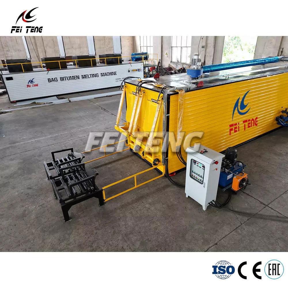 FDLT Automatic Drum Tipping Device Barrel Bitumen Melting Machine – Feiteng